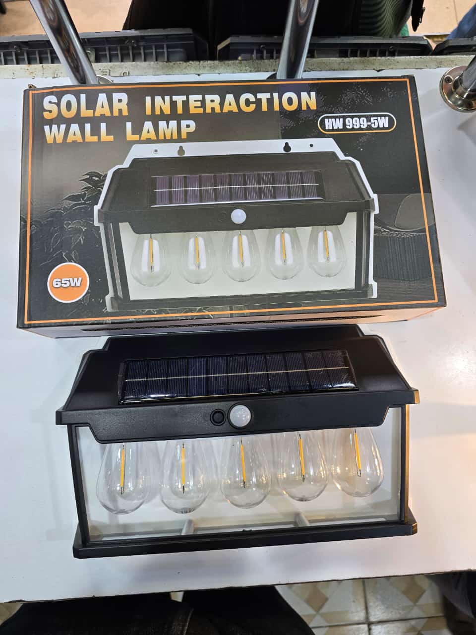 300K LED BRIGHT OUTDOOR SOLAR WALL LAMP WITH SENSOR – Orakuu Store